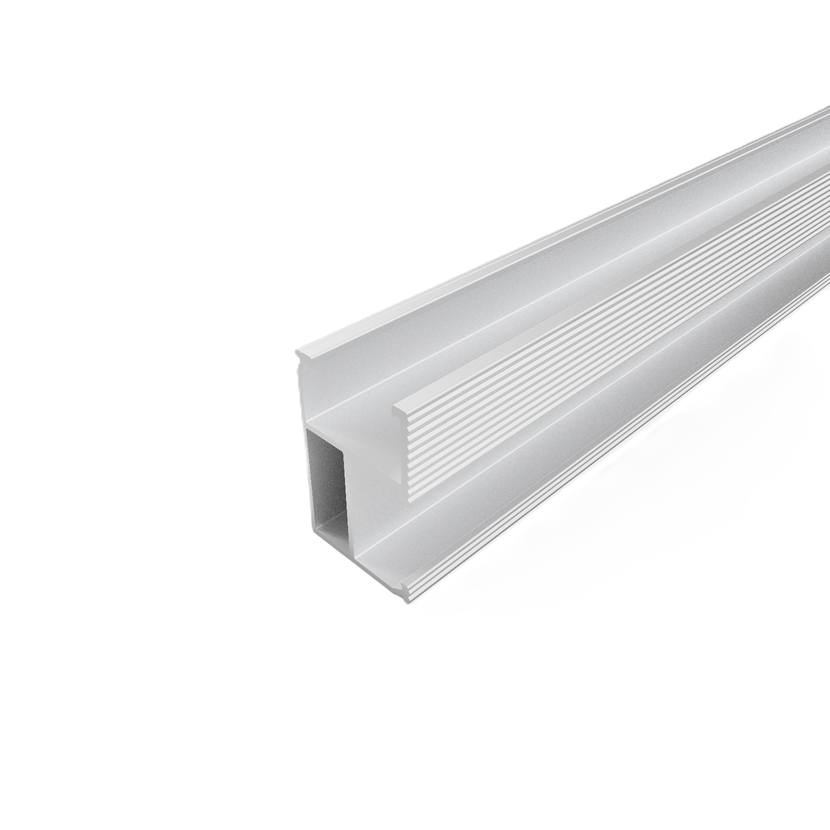 Hliníkový SFS profil 31×47 mm, stříbrně eloxovaný - 4400 mm